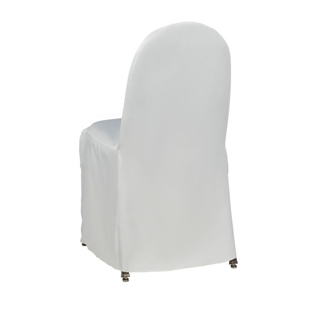 Products | Chair Cover - Round Back Ivory