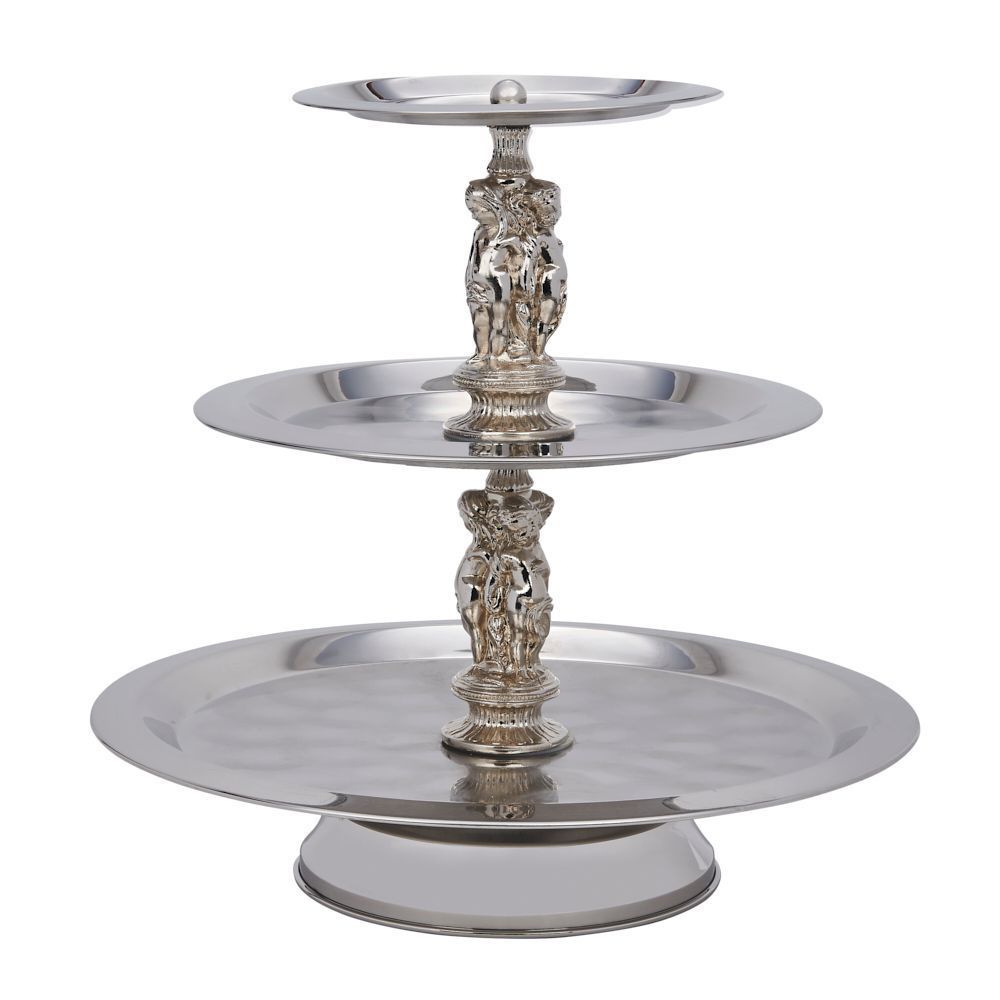 Products | Tray Silver Sm Rect W/handles