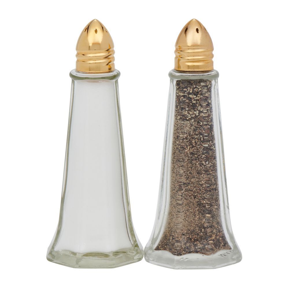 Products | Salt & Pepper Glass Set - Gold