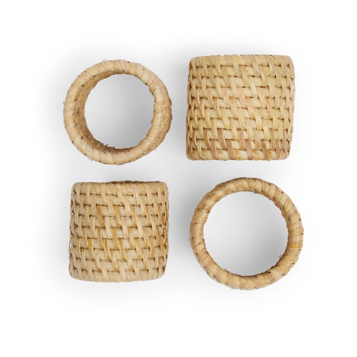 Products | Napkin Ring - Rattan Natural Honey