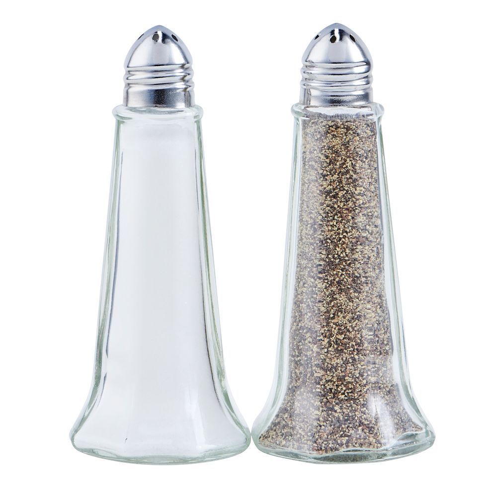 Products | Salt & Pepper Glass Set - Silver