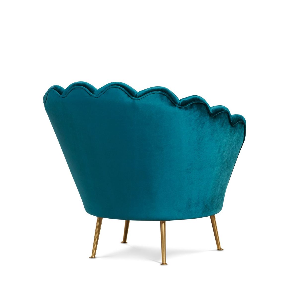 Products | Ariel Accent Chair - Velvet Teal